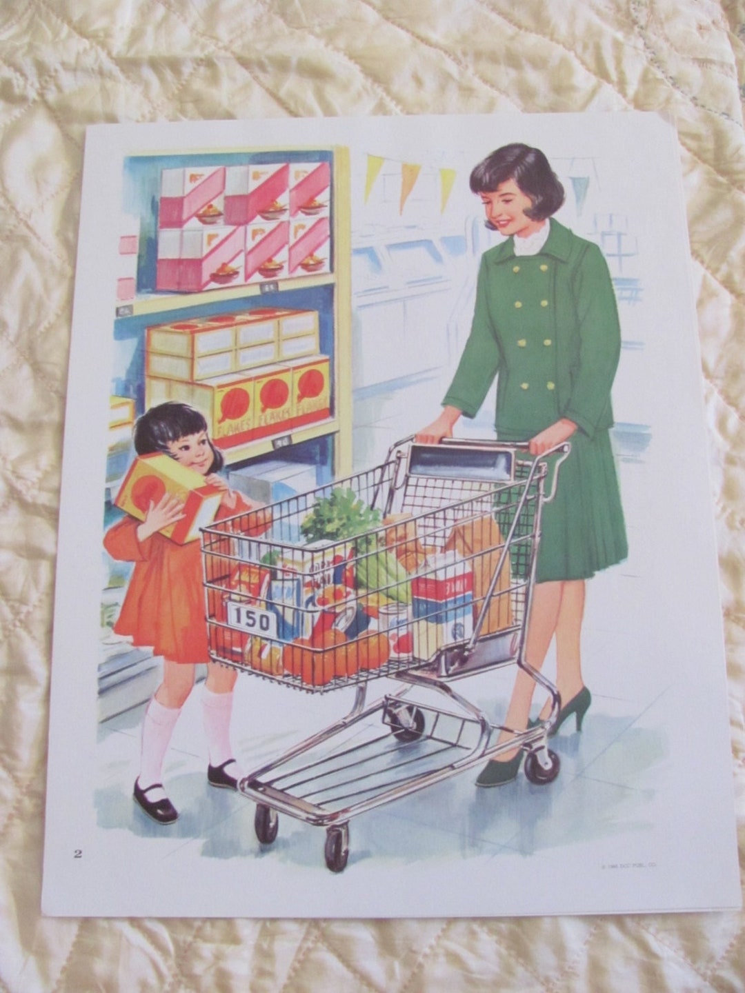 Original Vintage School Classroom Poster Print - Circa 1966 - A Trip to ...