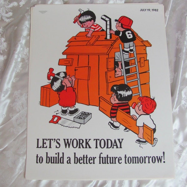Poster on the Right Course Retro Vintage Safety Work Place ...