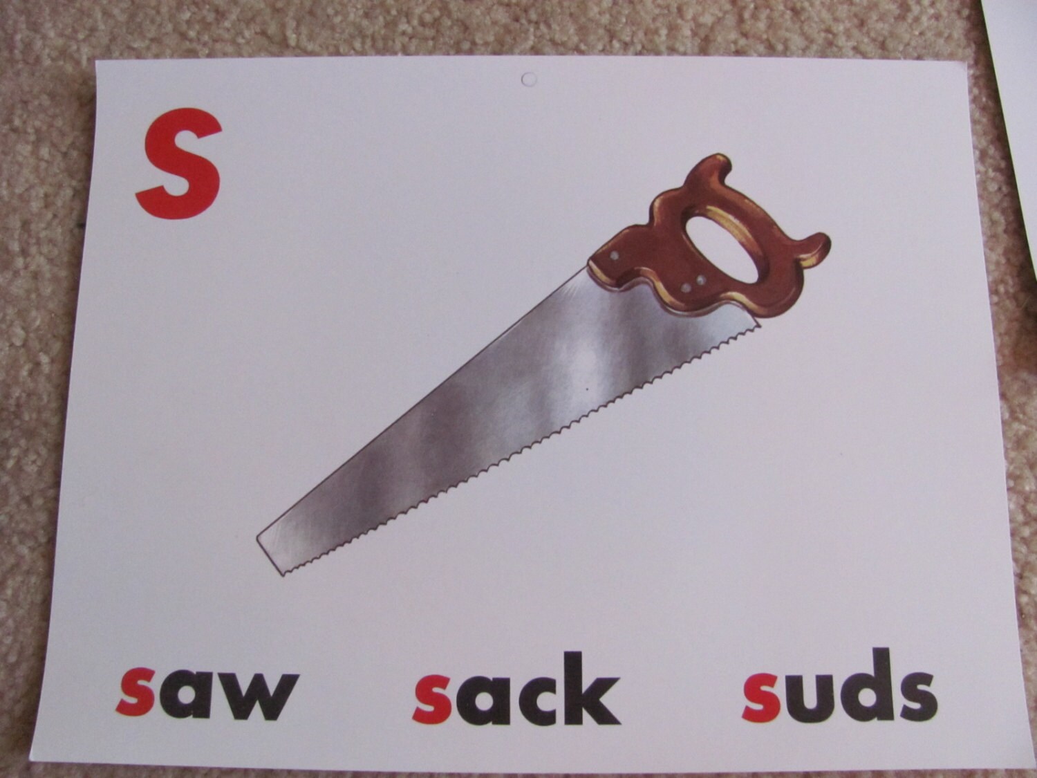 Print - Old School Flash Card Print - Vowels Consonants - 8" X 11" Your ...