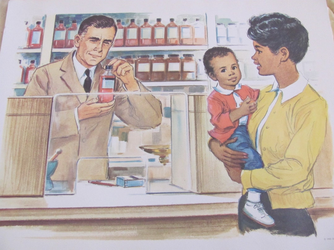 Original Vintage School Classroom Poster Print - Circa 1966 - A Visit ...