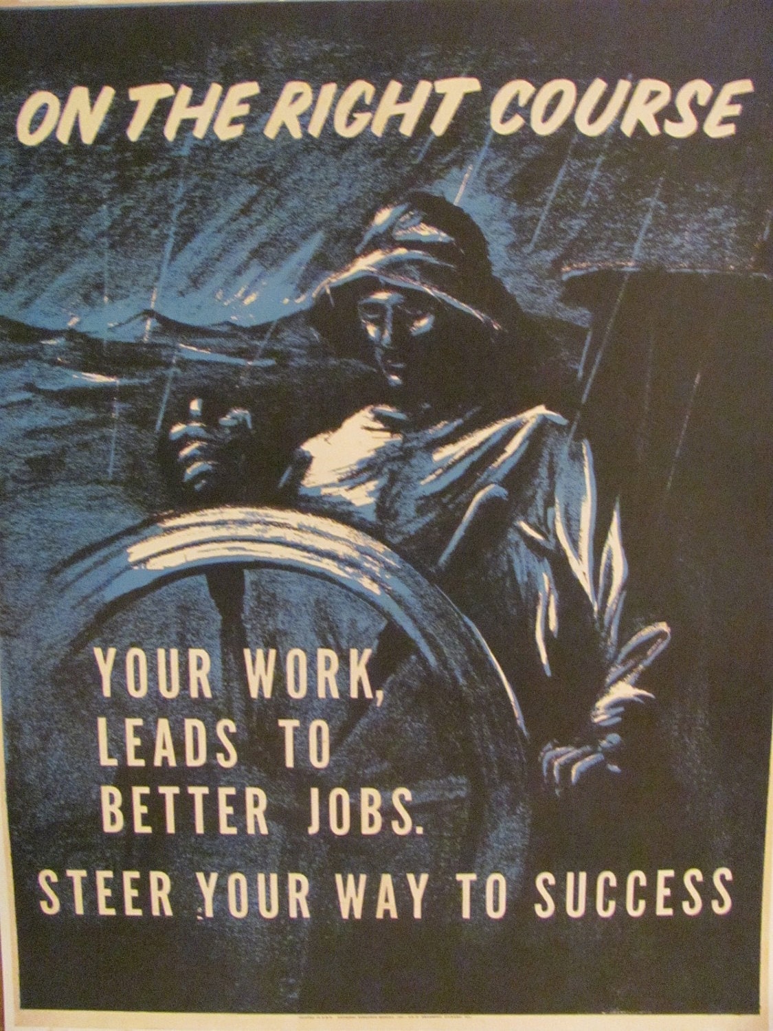 Circa 1950s 11 x 14 Many to choose from!! Poster On the Right Course ...