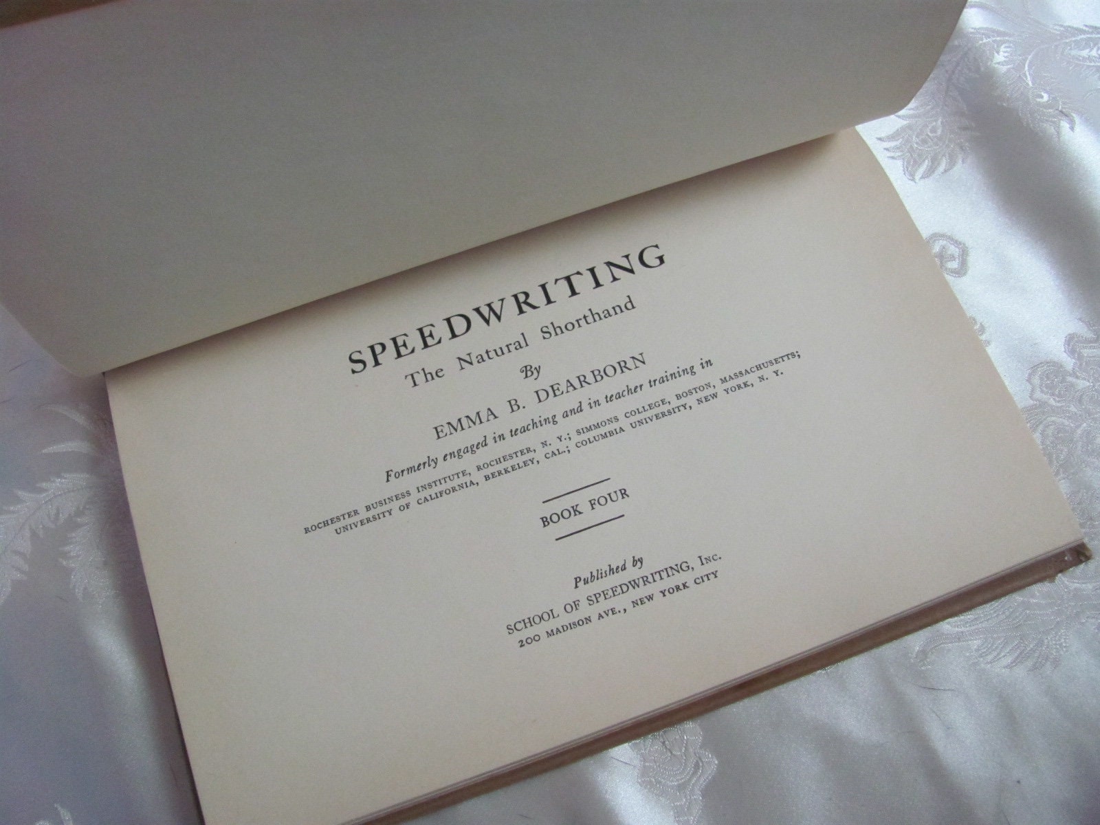 Antique Speedwriting Shorthand Books Instruction Manuals Dated 1930 ...