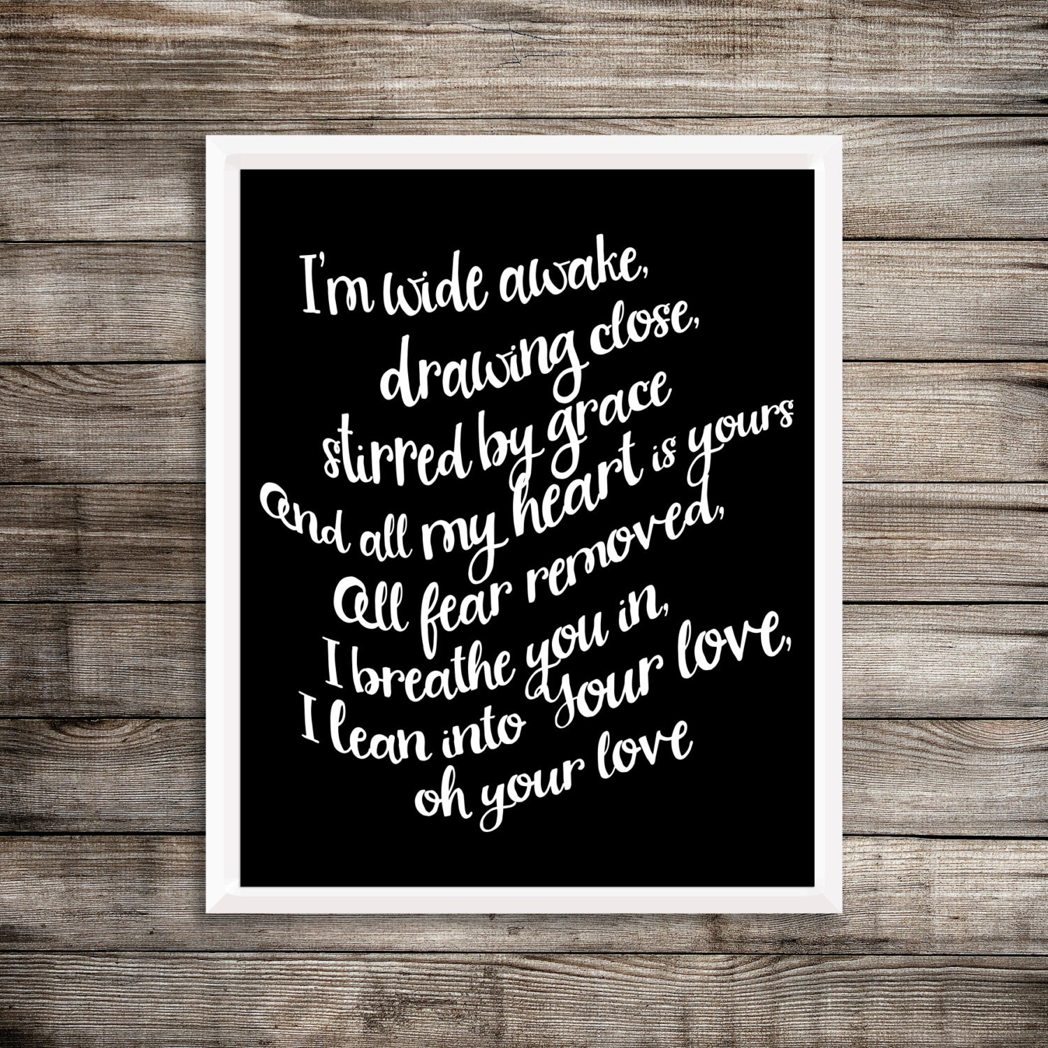 INSTANT DOWNLOAD Hillsong United Sinking Deep Lyrics Hillsong Print ...