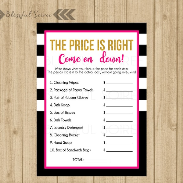 Price is Right Tags - Etsy