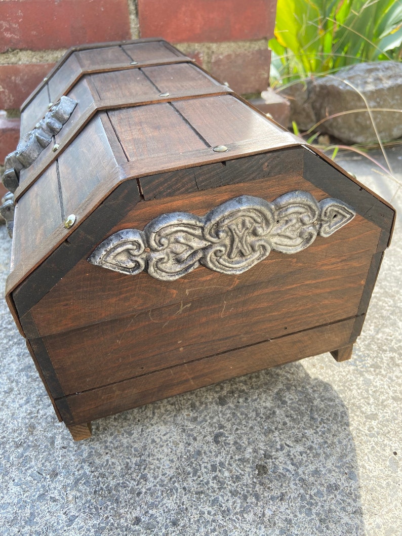 Gothic Decor Treasure Chest Boho Decor Wedding Box | Etsy