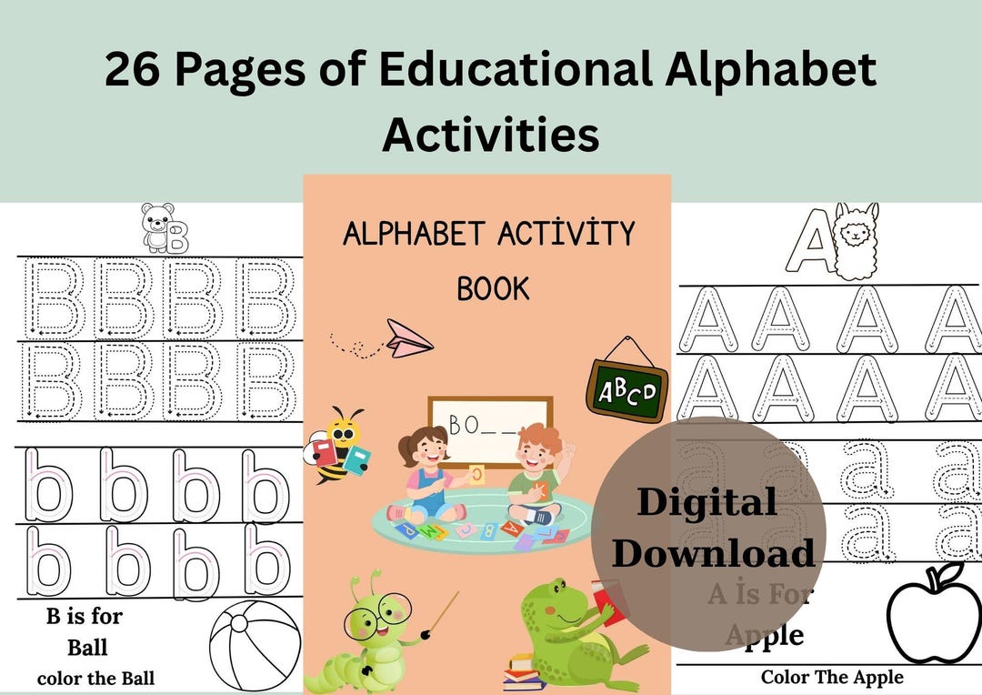 Let's Learn the Alphabet-play & Learn: Alphabet Adventures-alphabet ...