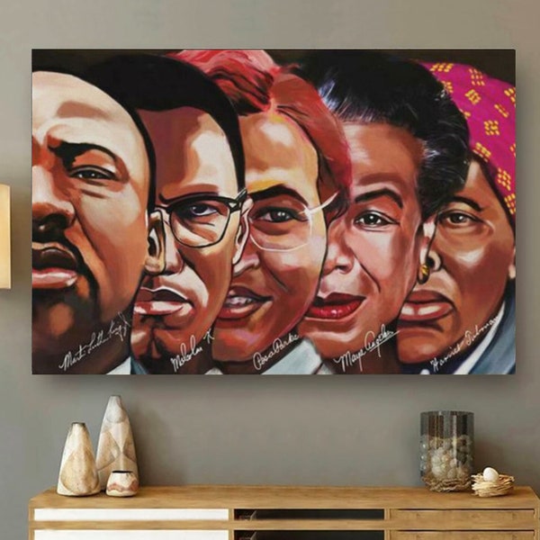Black Leaders Art - Etsy