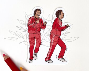 Running Man Sticker - Etsy