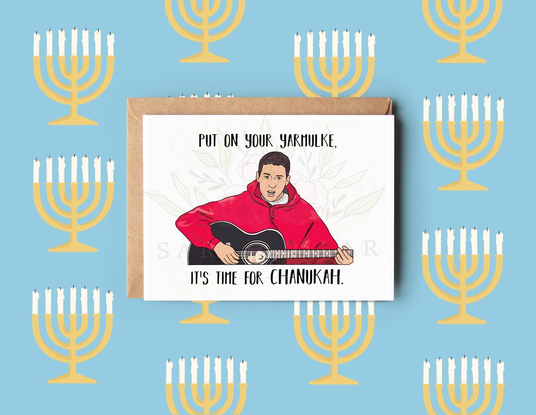 Funny Chanukah Card: Yarmulke Song, Happy Holidays - Etsy