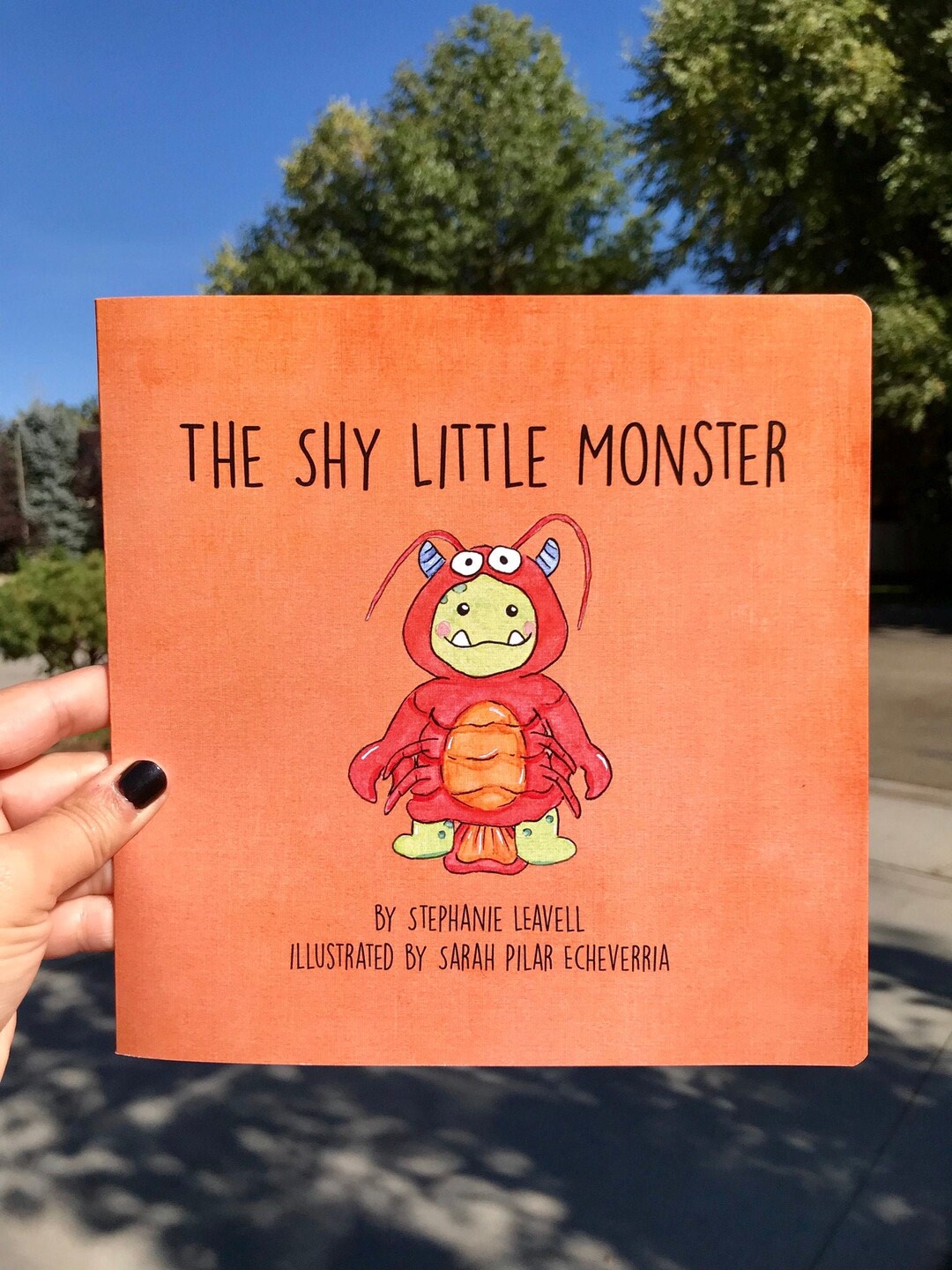 The Shy Little Monster Book, Childrens Book, Halloween Book, Paperback ...