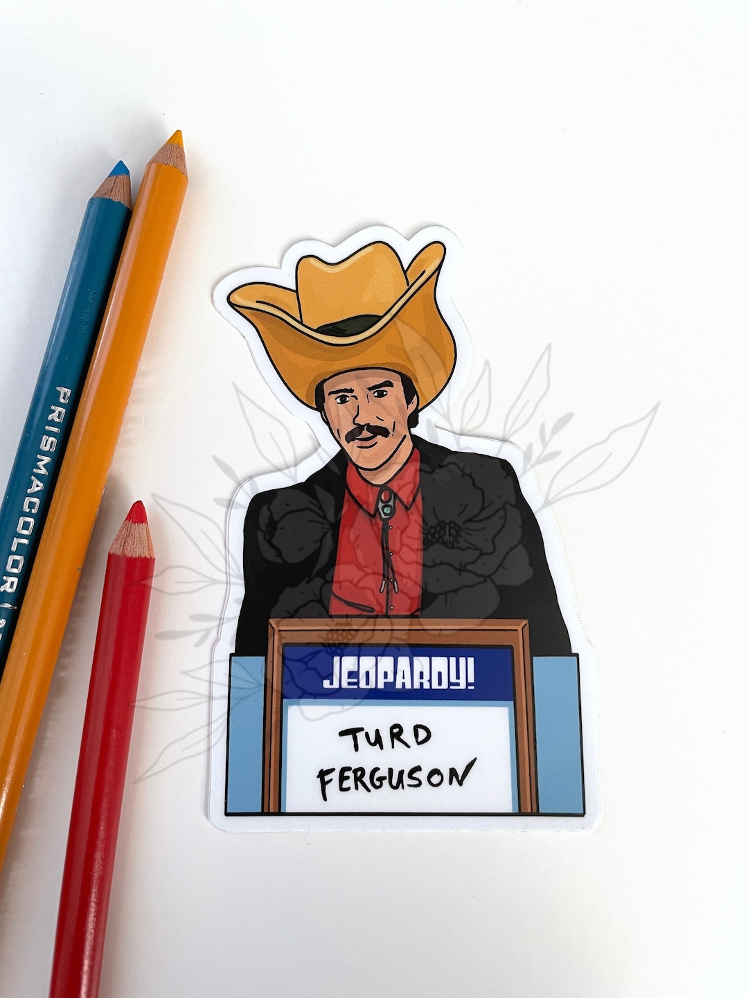 Funny Turd Ferguson Sticker, Classic SNL, Vinyl Sticker, Funny ...