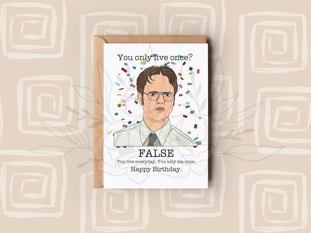 Funny Office Birthday, Happy Birthday Card, Funny Birthday Card ...