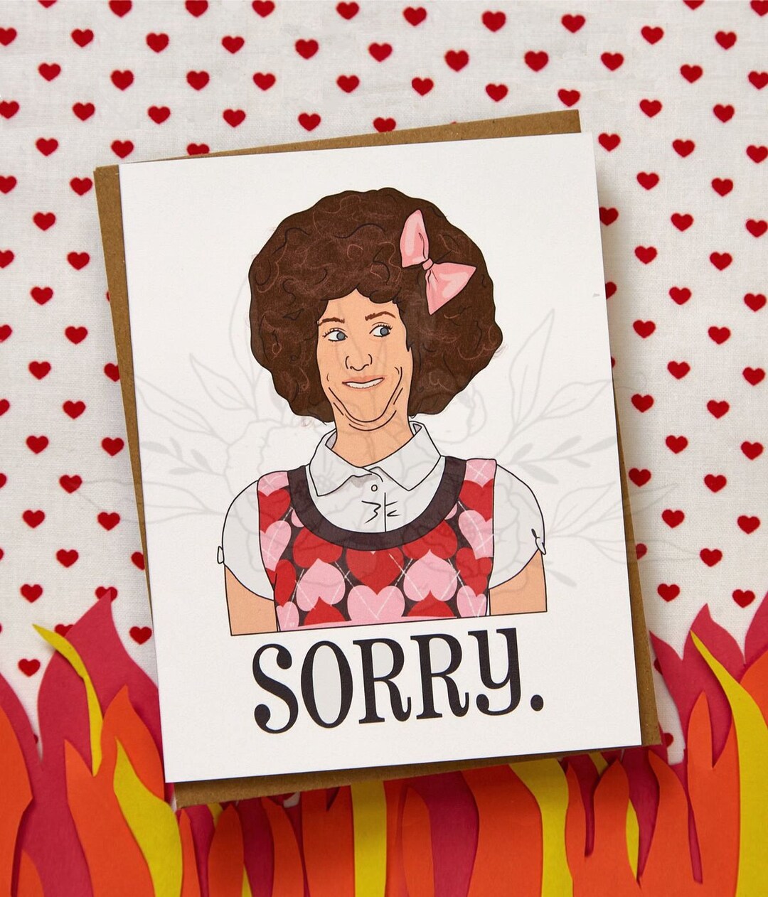 Gilly Inspired "sorry" Greeting Card: Funny Apology Card - Etsy