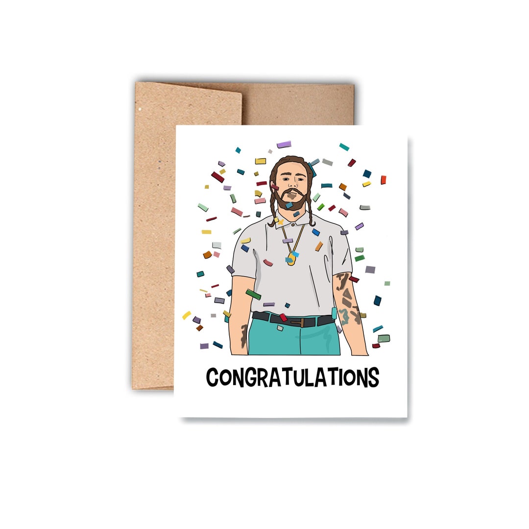 Congratulations Card, Funny Card, Congrats, Music, Pop Culture ...