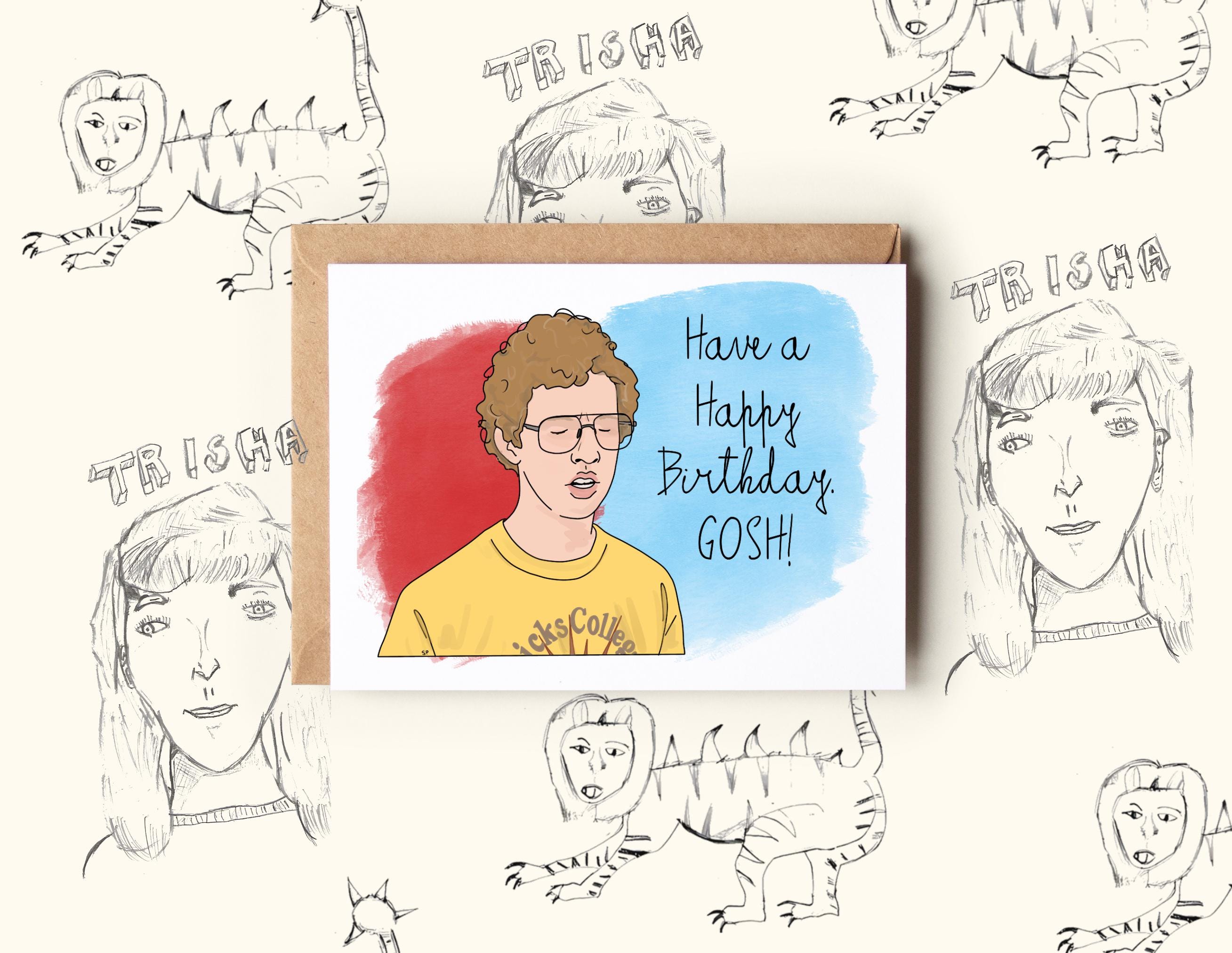 Napoleon Dynamite Inspired Birthday Card: Funny Greeting Card, Idaho ...