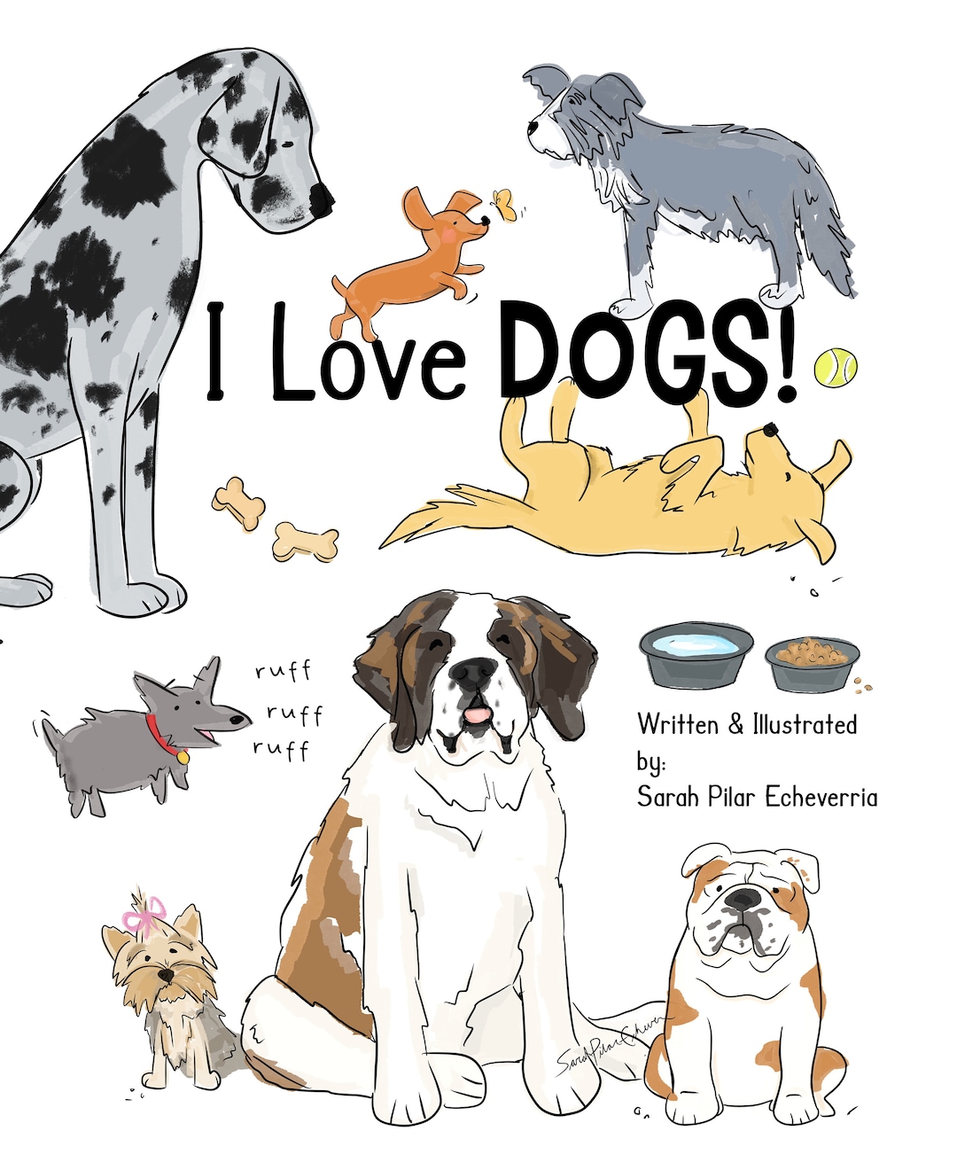 I Love Dogs! Beginner Reader Rhyming Book, Children's Book, Classroom ...