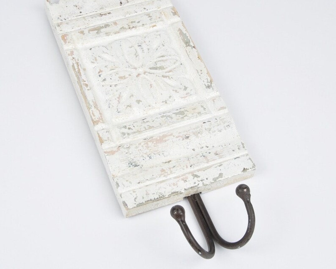 Vintage Architectural Carved Repurposed Shabby Chic Woodwork Block ...