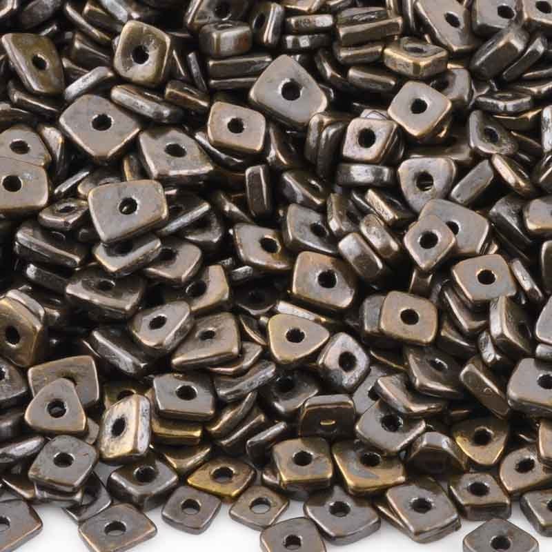 Ceramic Beads-5mm Abstract-Antique Bronze-Quantity 10 | Etsy
