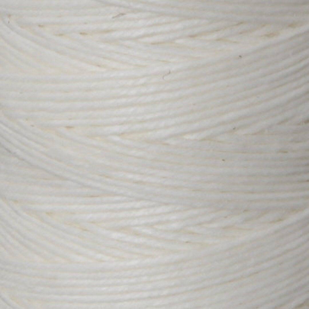 Tools & Supplies-4-ply Irish Linen Cord-waxed-white-crawford Threads ...