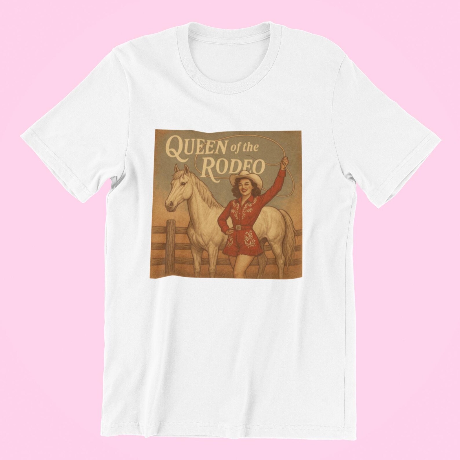 Retro Queen of the Rodeo PNG, Cowgirl SVG (digital Download) - Etsy