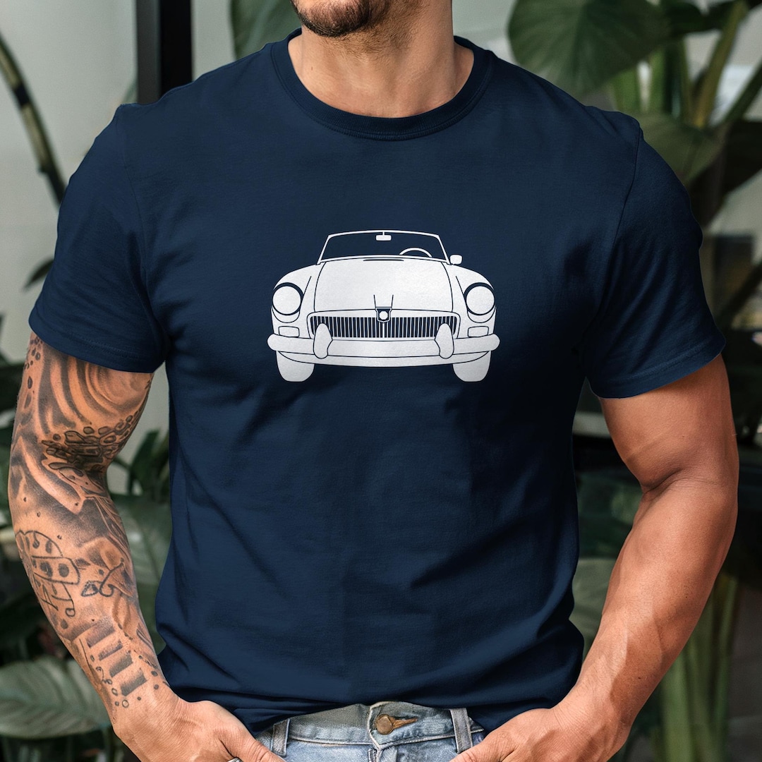 67 MGB T-shirt | Classic 1967 MG Car Tee, Vintage British Sports Car - Etsy