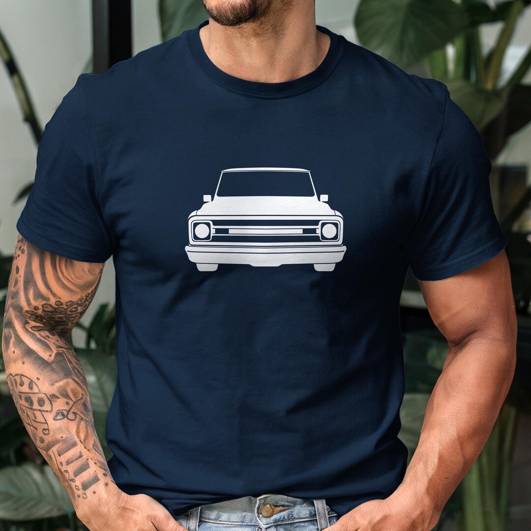 1970 Chevy C-10 Pickup Truck T-shirt: Retro Car Tee - Etsy