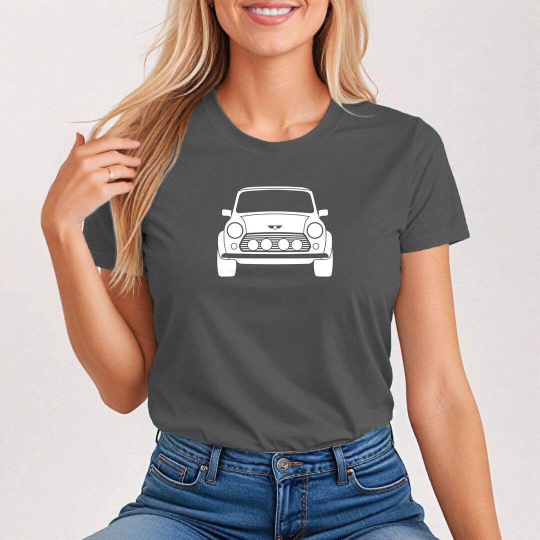 1979 Mini Cooper Women's T-shirt, Retro Car Tee, Classic Vehicle Top ...