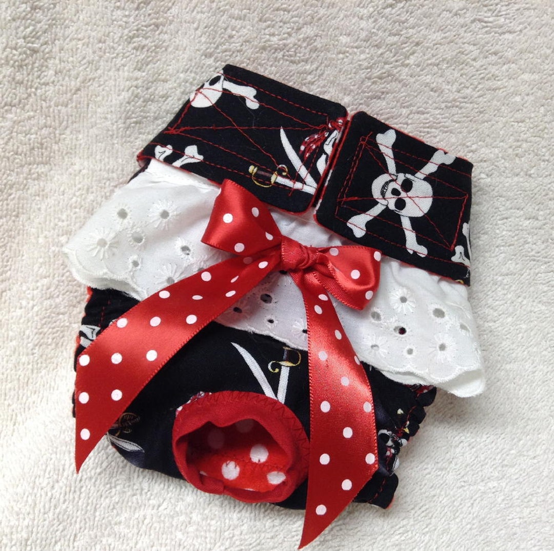 Female Dog Diaper Pet Wrap Doggie Skirt Britches Size Xxsmall to Xlarge ...