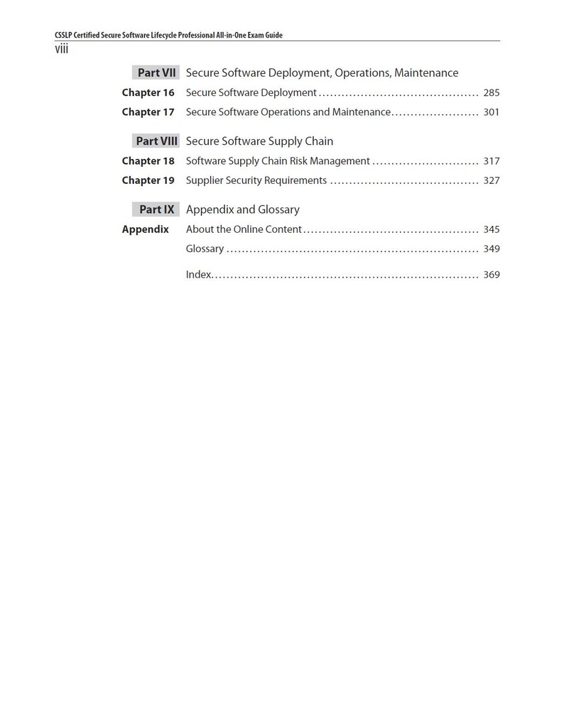 CSSLP Certified Secure Software Lifecycle Professional All-in-one Exam Guide, 3rd Edition - Etsy