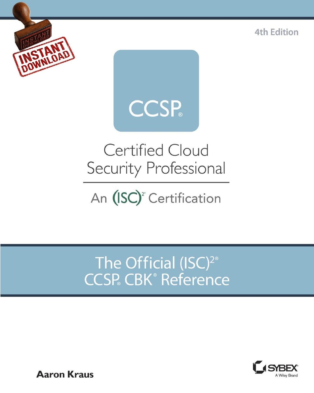 The Official (ISC)2 CCSP CBK Reference - 4th Edition - Etsy