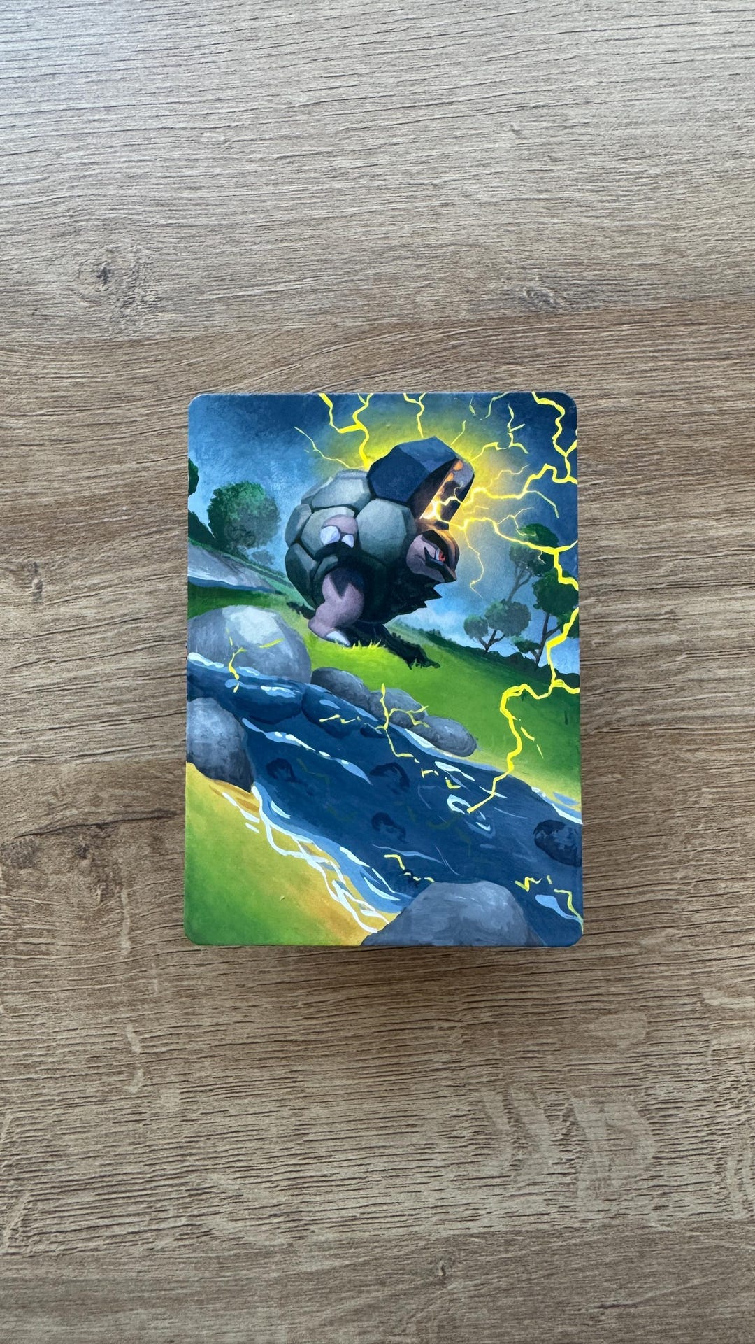 Hand-painted Alolan Golem Pokemon Card, Unique Fan Art - Etsy