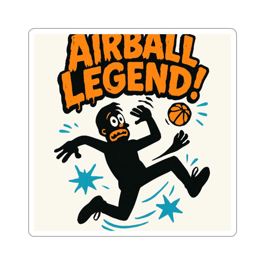 Airball Legend! Stickers: Custom Shapes - Etsy