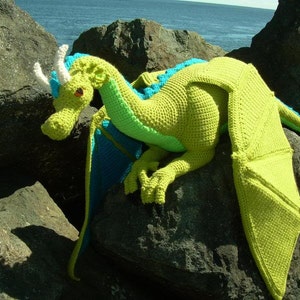 Guardian the Dragon PDF Crochet Pattern by Creationsbygems - Etsy