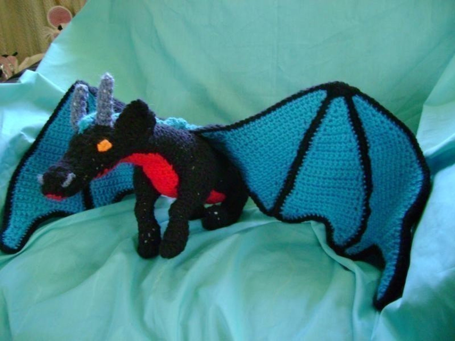Large Dragon PDF Crochet Pattern - Etsy