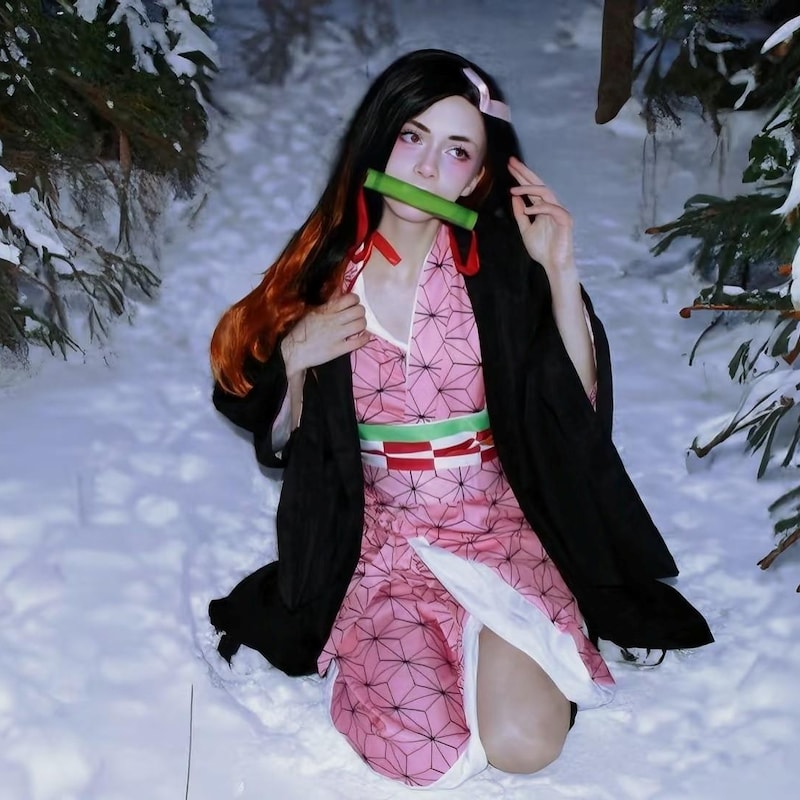 Demon Slayer Costume Nezuko - Etsy