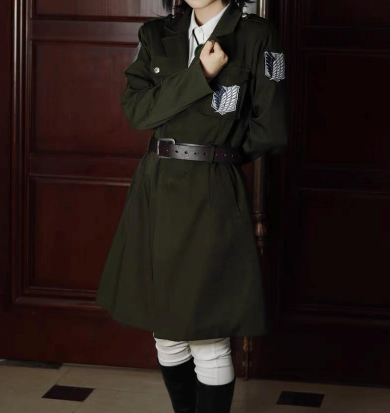 20 Days to Make - Custom AOT Final Season, Survey Corps Trench Coat ...
