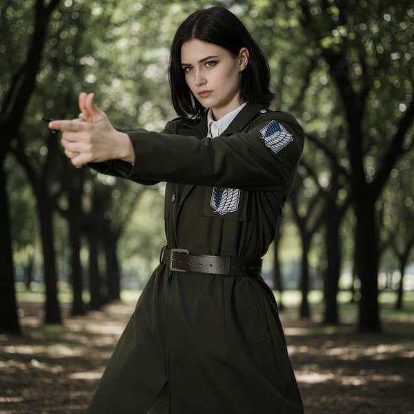 Attack on Titan Uniform - Etsy