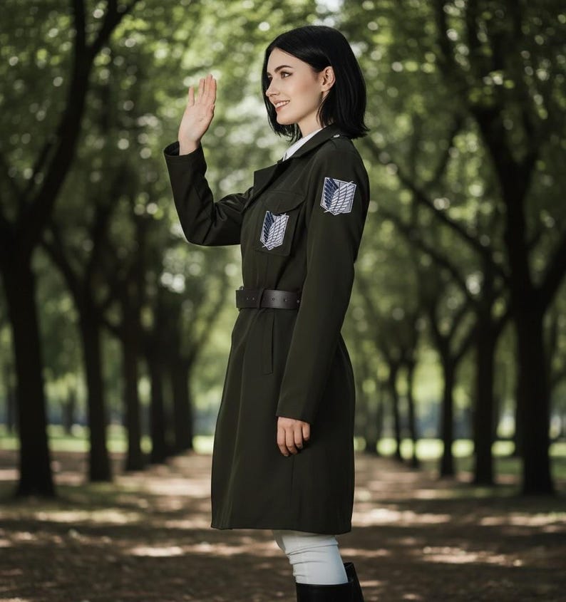 20 Days to Make - Custom AOT Final Season, Survey Corps Trench Coat ...