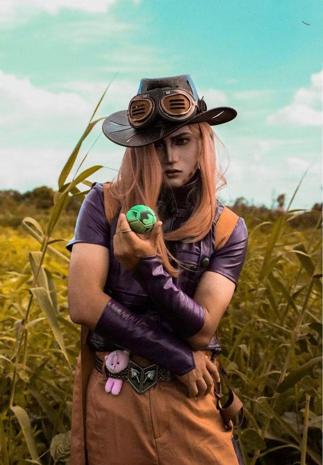 10 Days to Make - Jojo’s Bizarre Adventure SBR Gyro Zeppeli Cosplay Hat ...