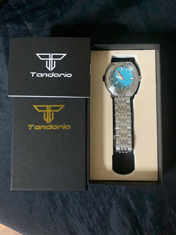 Rare Tiffany Blue Colour Dive Watch, Automatic Men's … - Gem