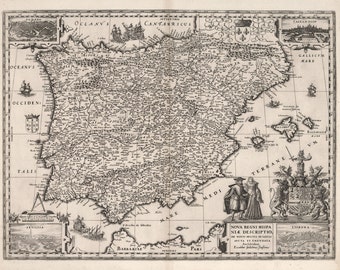 Map of King Arthur's England // Camelot Map // Thomas | Etsy