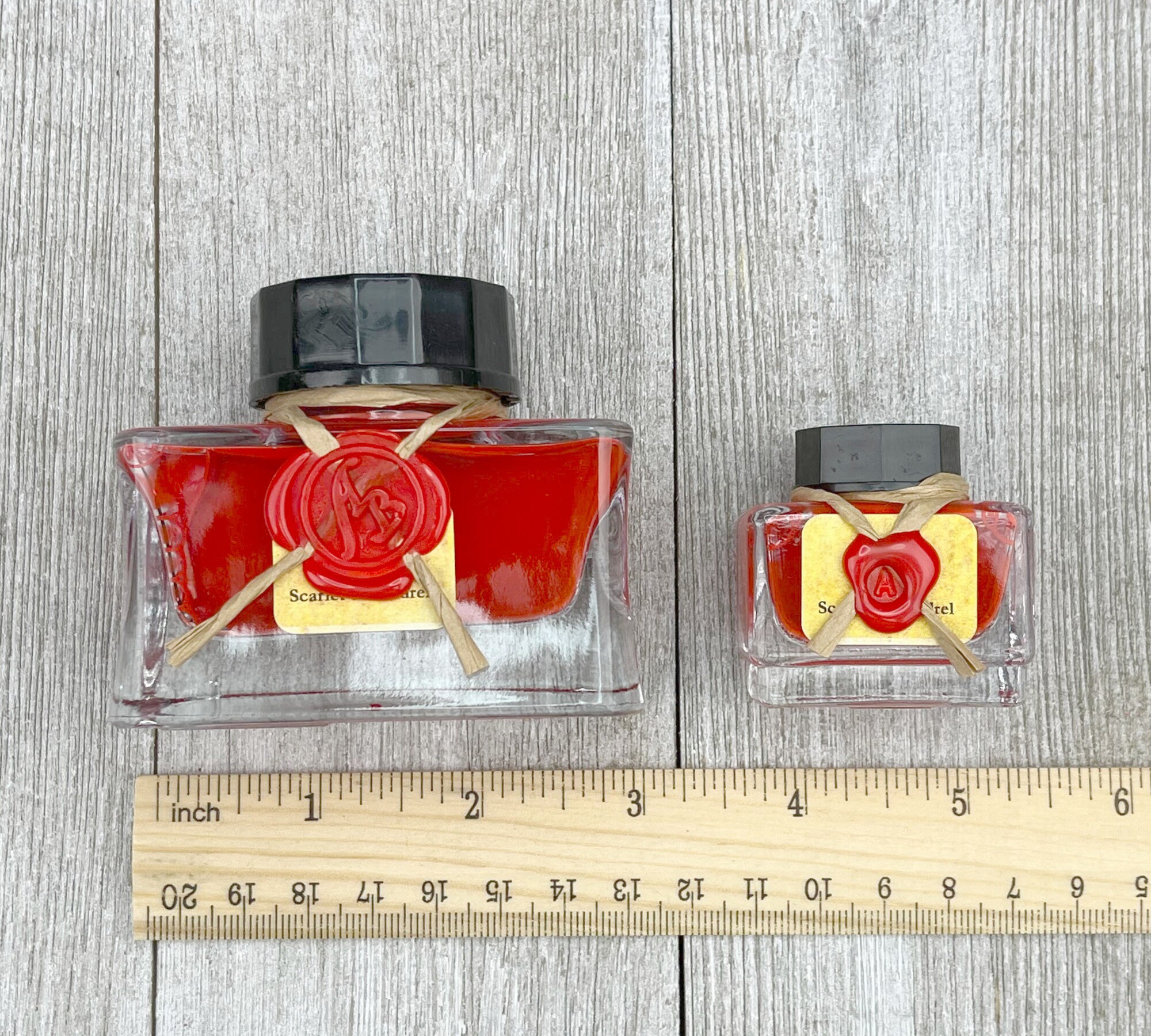 Red Calligraphy Ink for Quills and Dip Pens Scarlet Scoundrel - Etsy