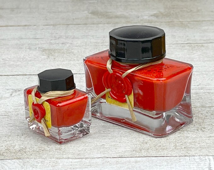 Red Calligraphy Ink Converter Ink Fountain Pen Ink - Etsy