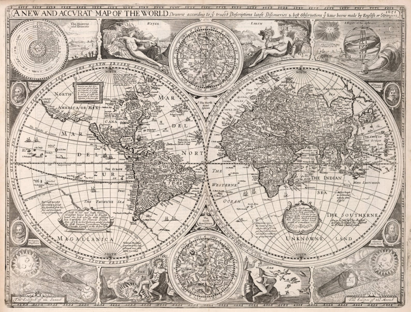 Vintage World Map Cartography Art Fine Art Reproduction - Etsy