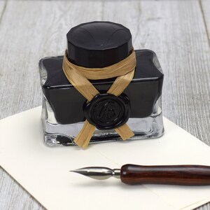 Deep Black Calligraphy Ink for Quills and Dip Pens, Sumi Ink - Etsy