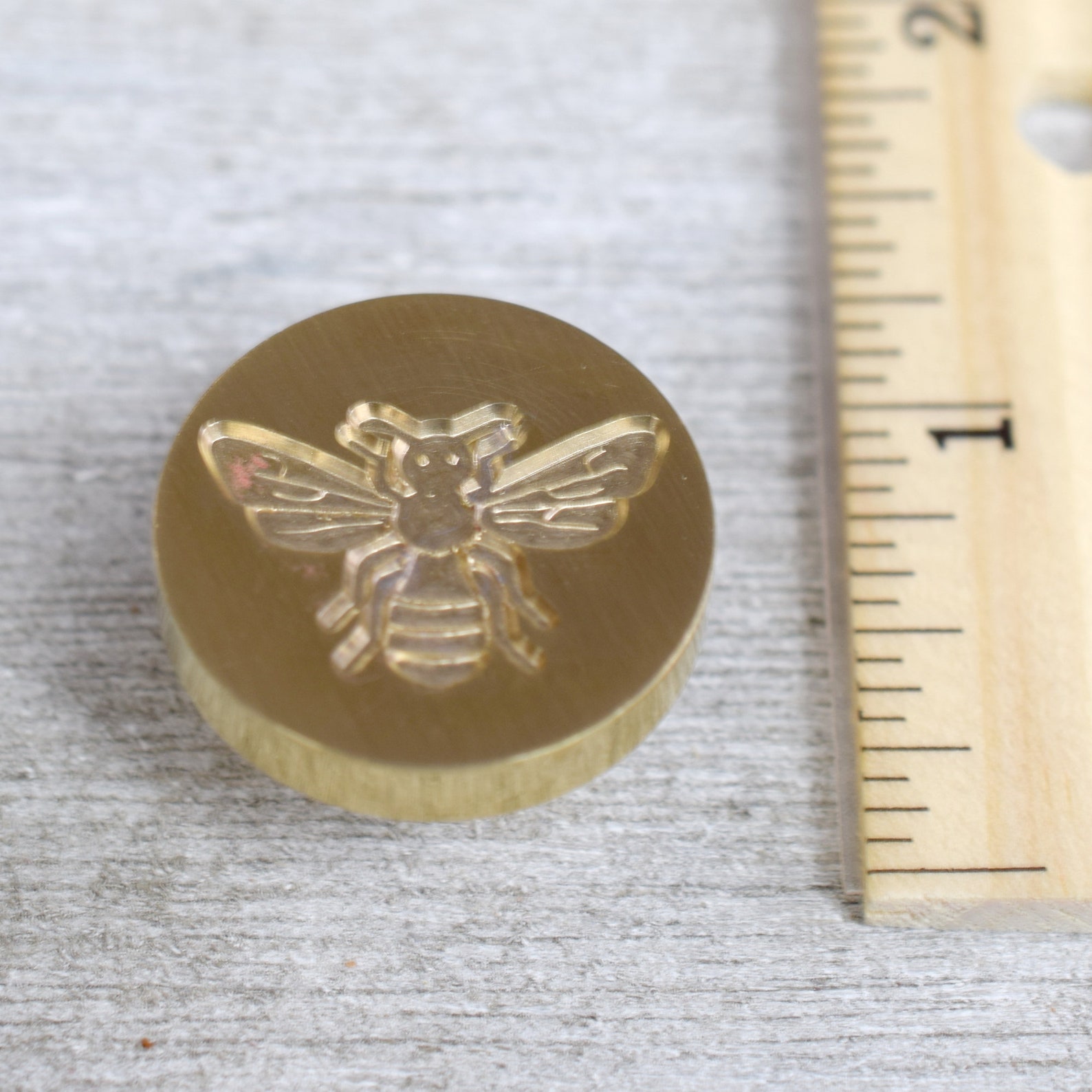 Bumblebee Wax Seal Stamp // Winged Insect Bee Brass Stamp - Etsy