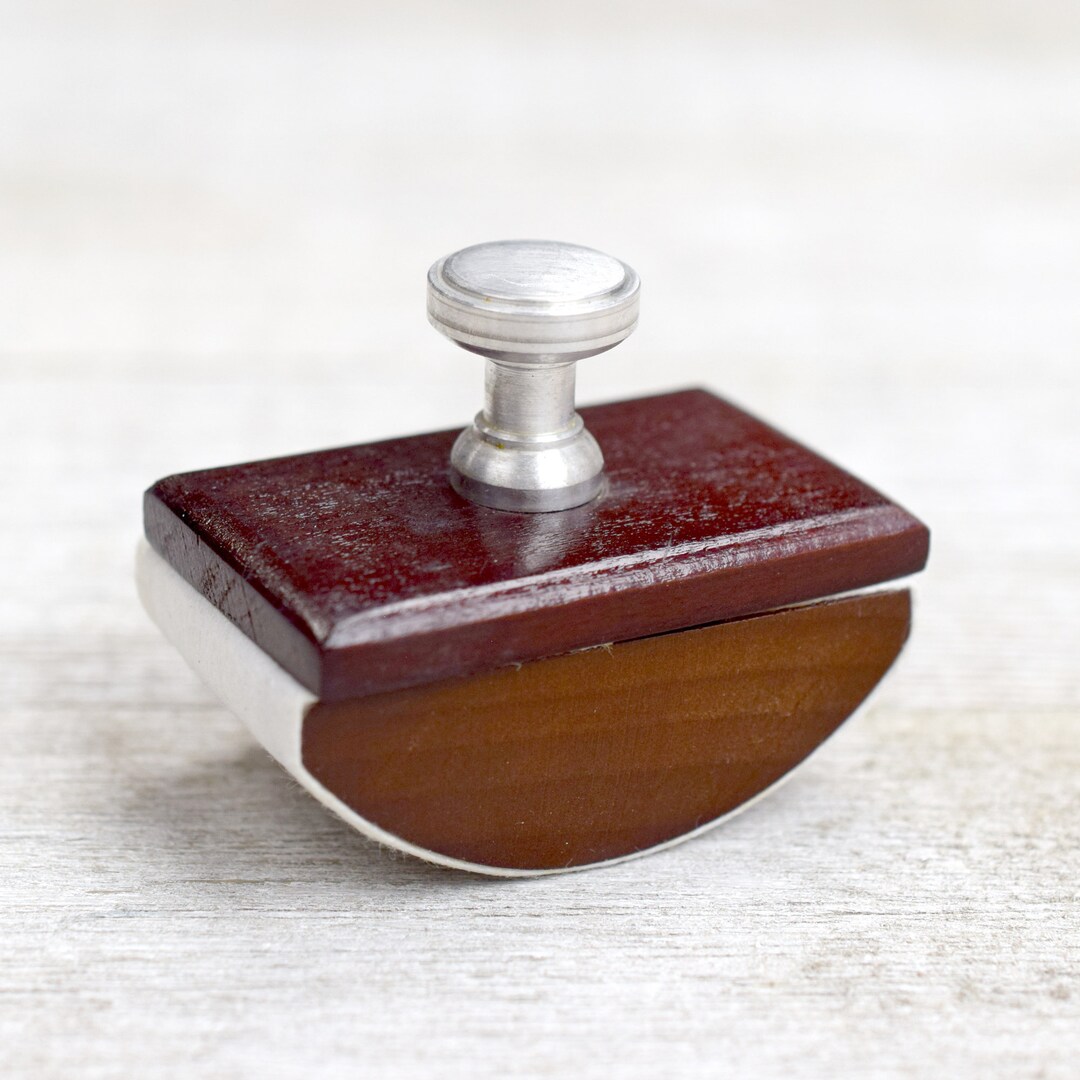 Ink Blotter With Extra Blotting Cloths // Wood and Metal Rocking ...