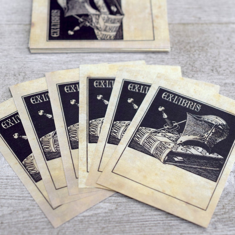 Bookplates - Etsy