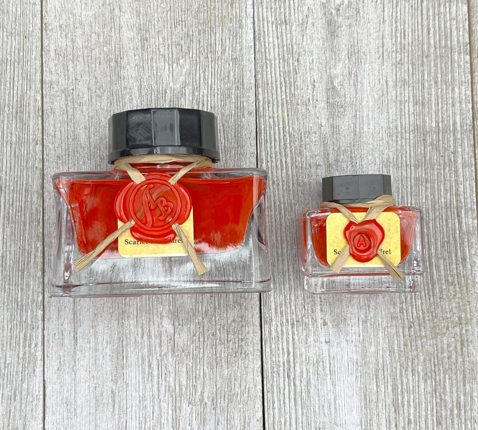 Red Calligraphy Ink for Quills and Dip Pens Scarlet Scoundrel - Etsy