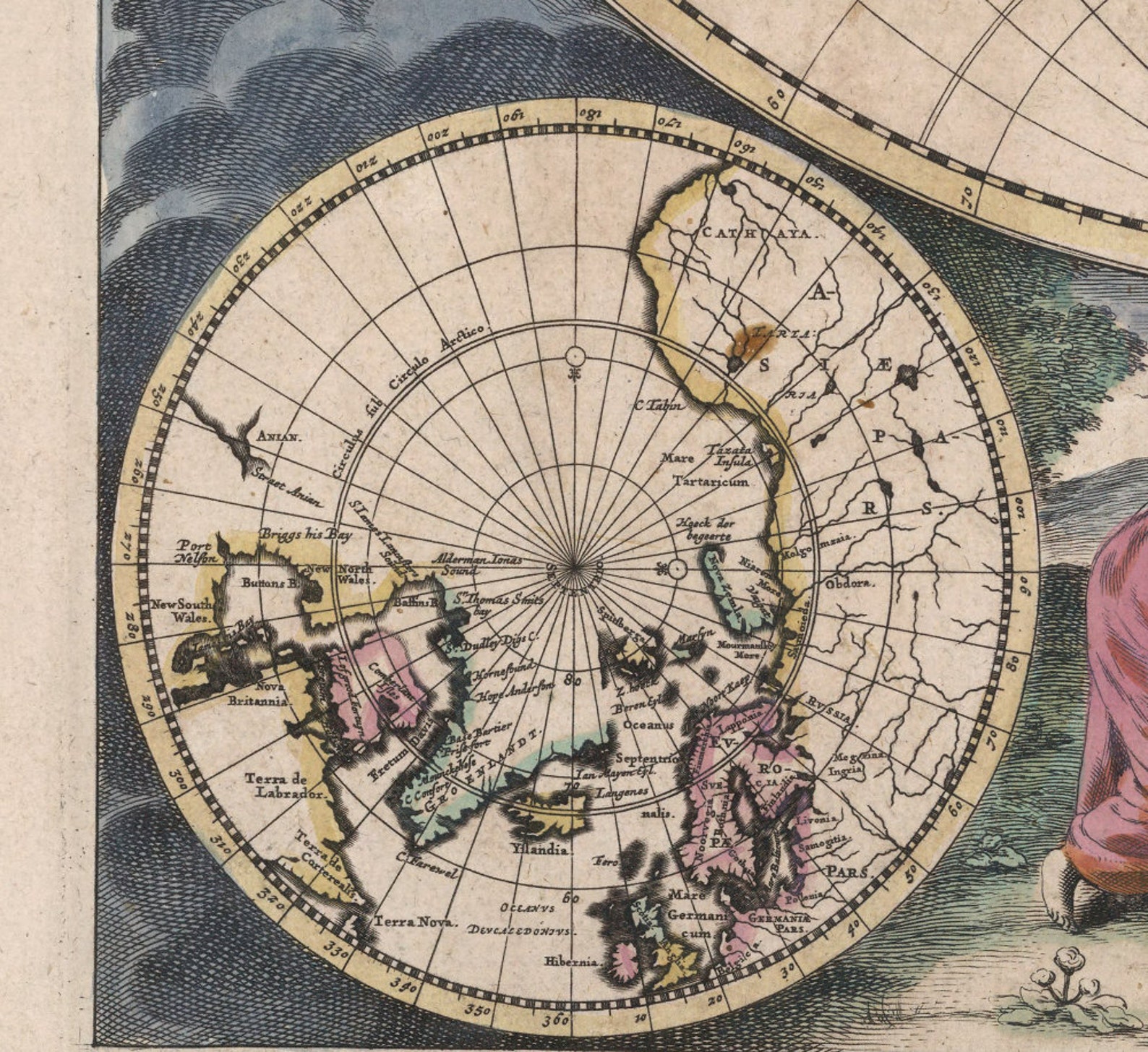 Color Historical World Map Gift for History Buff Fine Art | Etsy